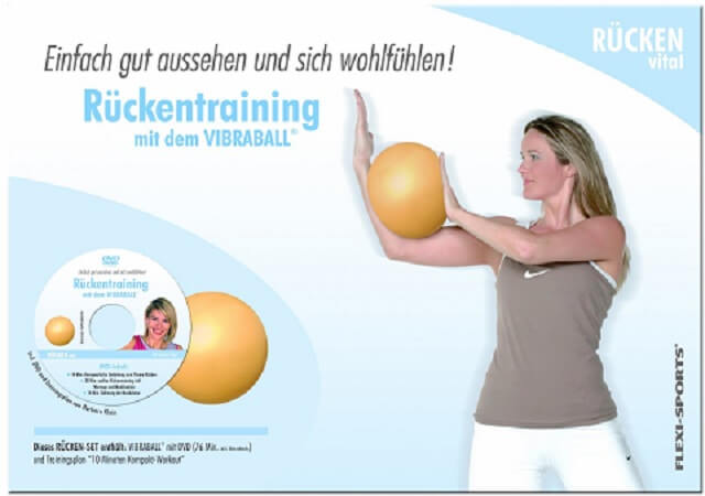 Vibraball für das Vibrationstraining